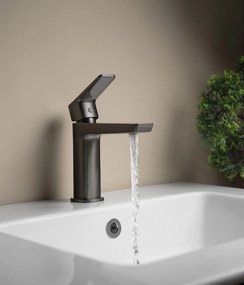 Aqualine Flery umyvadlová baterie stojánková páková gun metal šedá FY002GM