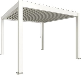 Biohort Pergola 3,5 x 3,5 bílá 367,5 x 367,5 cm
