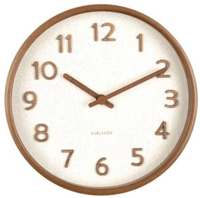 Designové nástěnné hodiny KA5873WH Karlsson 22cm