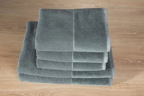 SADA RUČNÍKŮ LUCY3 3KS 70X140 CM ŠEDÁ