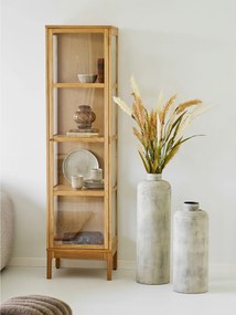 House Nordic Prosklený kabinet ZAMORA 180x47cm dub 3001500