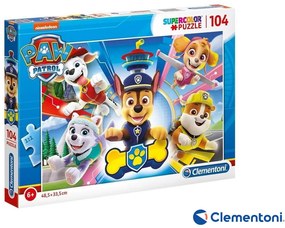 Clementoni - Puzzle Supercolor 2x60 Tlapková Patrola