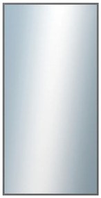 DANTIK - Zarámované zrcadlo - rozměr s rámem cca 60x120 cm z lišty Hliník grafit drás | P269-224 (7269224)