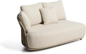 Béžová/taupe zahradní modulární pohovka 170 cm Osani – Kave Home