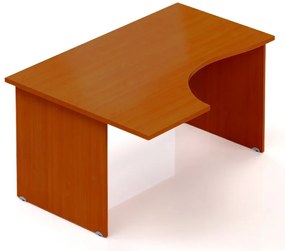 Rauman Ergonomický stůl Visio 140 x 70/100 cm Barva: Třešeň