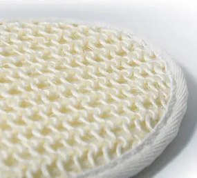 MSV SISAL exfoliační sisalová rukavice bílá, malá / Sisal, polyester,