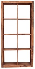 Indický nábytek - Knihovna 90x180x35 Rami z indického masivu palisandr Natural