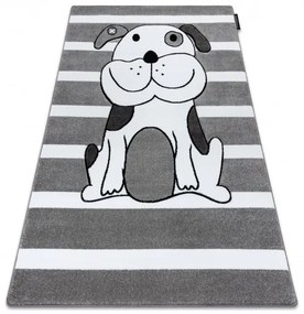 Dywany Łuszczów, Dětský kusový koberec Petit Puppy grey, 140x190, šedá, dětský pokoj
