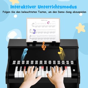 Costway 25 Keys Mini Digital Piano Dětské elektrické piano