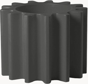 Kulatá stohovatelná zahradní stolička/květináč Gear Pot