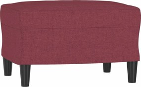 4dílná sedací souprava s poduškami vínová textil 3201784