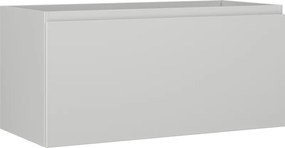 Mexen Orio, koupelnová skříňka 100 cm, 1 zásuvka, šedá matná, 91A10-10047-1-BF62