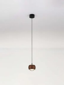 LED kávový designový lustr Conga