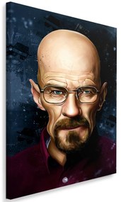Gario Obraz na plátně Portrét Breaking Bad: Walter - Dmitry Belov Rozměry: 40 x 60 cm