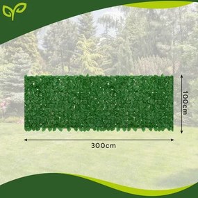 Umělý živý plot 100 x 300 cm – břečťan