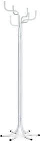 Stojanový věšák  83707-06 WT bílý matný lak, výška 188 cm