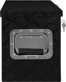 Hliníkový box 80 x 30 x 35 cm černý 146442