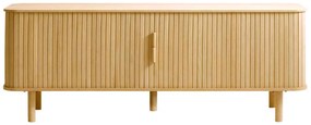 Designový TV stolek Parveen 160 cm přírodní dub