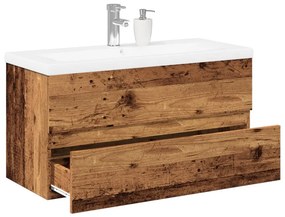 Skříňka se zápustným umyvadlem old wood 3328925