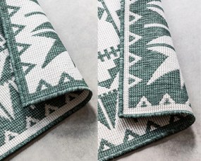 ELLE Decoration, Kusový koberec Gemini 106020 Green z kolekce Elle – na ven i na doma, 80x150, zelená, chodba / předsíň