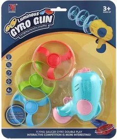 TEDDIES Vystřelovací vrtulka se startérem 3 ks / Plast / Na kartě / od