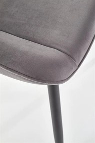 HALMAR K404 židle šedá