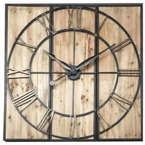 WOODEN BLACKSMITH GUILD WALL CLOCK 120 CM