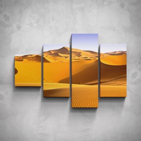 4-dílný obraz - Písečné duny - PopyDesign