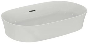 Ideal Standard Ipalyss - Umyvadlo na desku 600x380 mm, s přepadem, bílá E139701