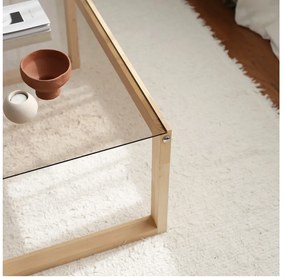 Designový konferenční stolek Vaidehi 85 cm přírodní