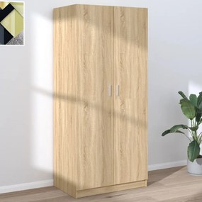 vidaXL Marketos Šatní skříň dub sonoma 80 x 52 x 180 cm kompozitní dřevo