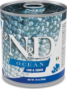 N&D OCEAN Dog konz. Cod & Squid 285 g