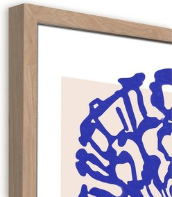 Tištěný obraz s rámem 60x90 cm Blue Folklore – Styler