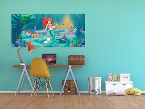 Dětská vliesová fototapeta na zed' Ariel pod vodou, Disney | 202 x 90 cm | DFTDNH 5320