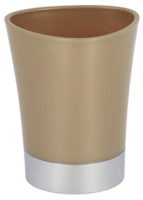 Koupelnový pohár Cuesta, béžová/s chromovými prvky, 250 ml
