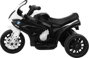 Ramiz BMW S1000 RR Mini dětská motorka na baterie černá + 3 kolečka + zvuky + LED