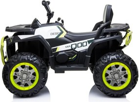 LEAN CARS Elektrická čtyřkolka XMX607 LED bílá