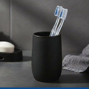 Zelený keramický kelímek na zubní kartáčky Fablo – Wenko