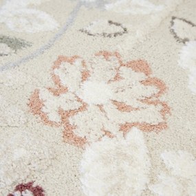 Angel Carpet, Kusový koberec Aurora 25 Beige, 60x110, béžová, kancelář