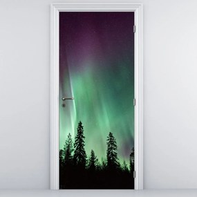 Fototapeta na dveře - Polární záře (95x205cm)