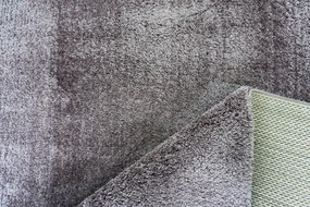 BE Koberec Microsofty 8301 DARK LILA - béžově hnědý obdélníkový Rozměr: 60x100 cm