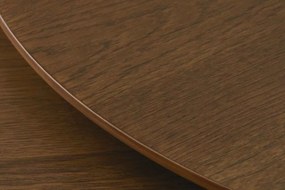 Sada konferenčních stolků Paricia 88 cm kouřový dub