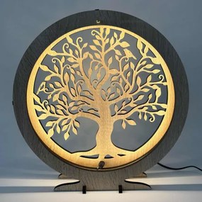 LED lampa Strom života - Luxusní dřevěná dekorace | SENTOP LED0560