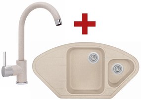 Sinks Sinks LOTUS 960.1 Avena + Sinks MIX 35 - 29 Avena