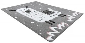 koberec PETIT LAMA, šedý velikost 200x290 cm | krásné koberce cz