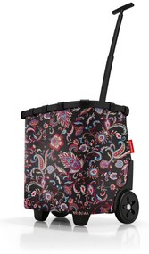 Nákupní košík na kolečkách Reisenthel Carrycruiser Frame Paisley black