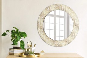 Kulaté dekorativní zrcadlo Art deco composition fi 50 cm