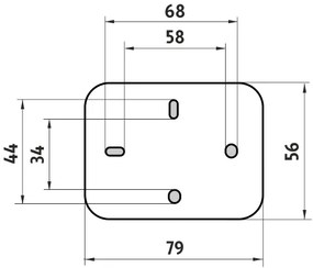 Nimco Kosmetické podsvícené LED zrcátko - ZK 20465-26