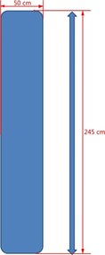 Madison Potah na zahradní závěsný/standardní slunečník šedý COVHP025 [418816]