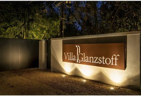 LA 227600 ROCCI LED kruhová  česaná ocel  COB LED 6W 120° IP67 3000K - BIG WHITE (SLV)